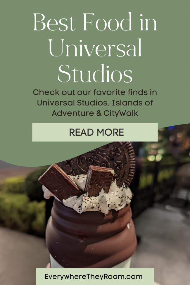 Best Food in Universal Studios | Everywhere They Roam