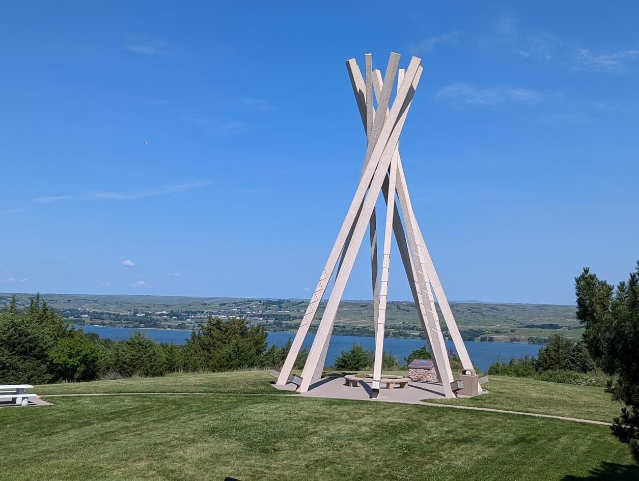 Tee Pee at Dignity of Earth and Sky | Everywhere They Roam